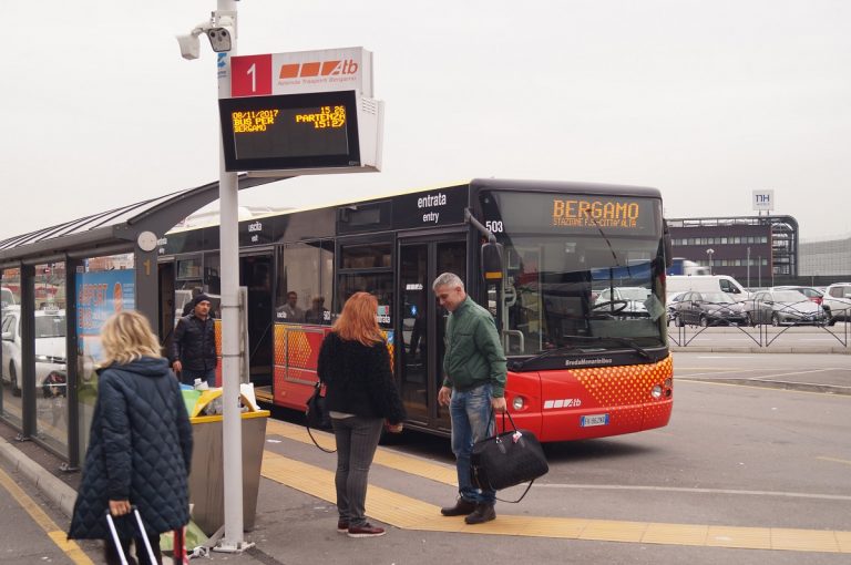How to get from Milan Bergamo Airport to City Center