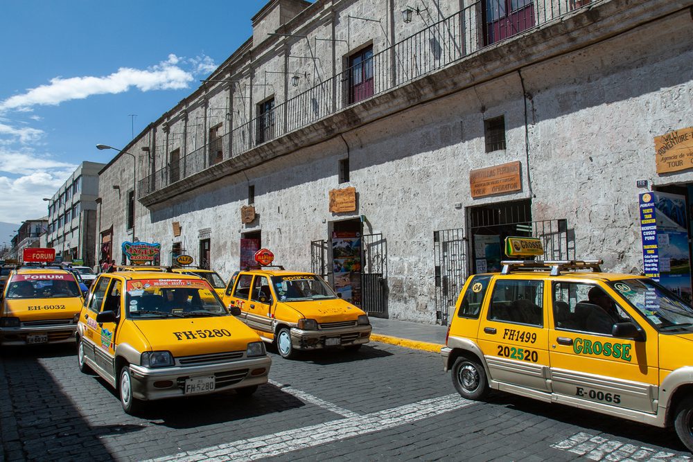 Arequipa Taxi - Prices and Useful Tips for Taxis in Arequipa
